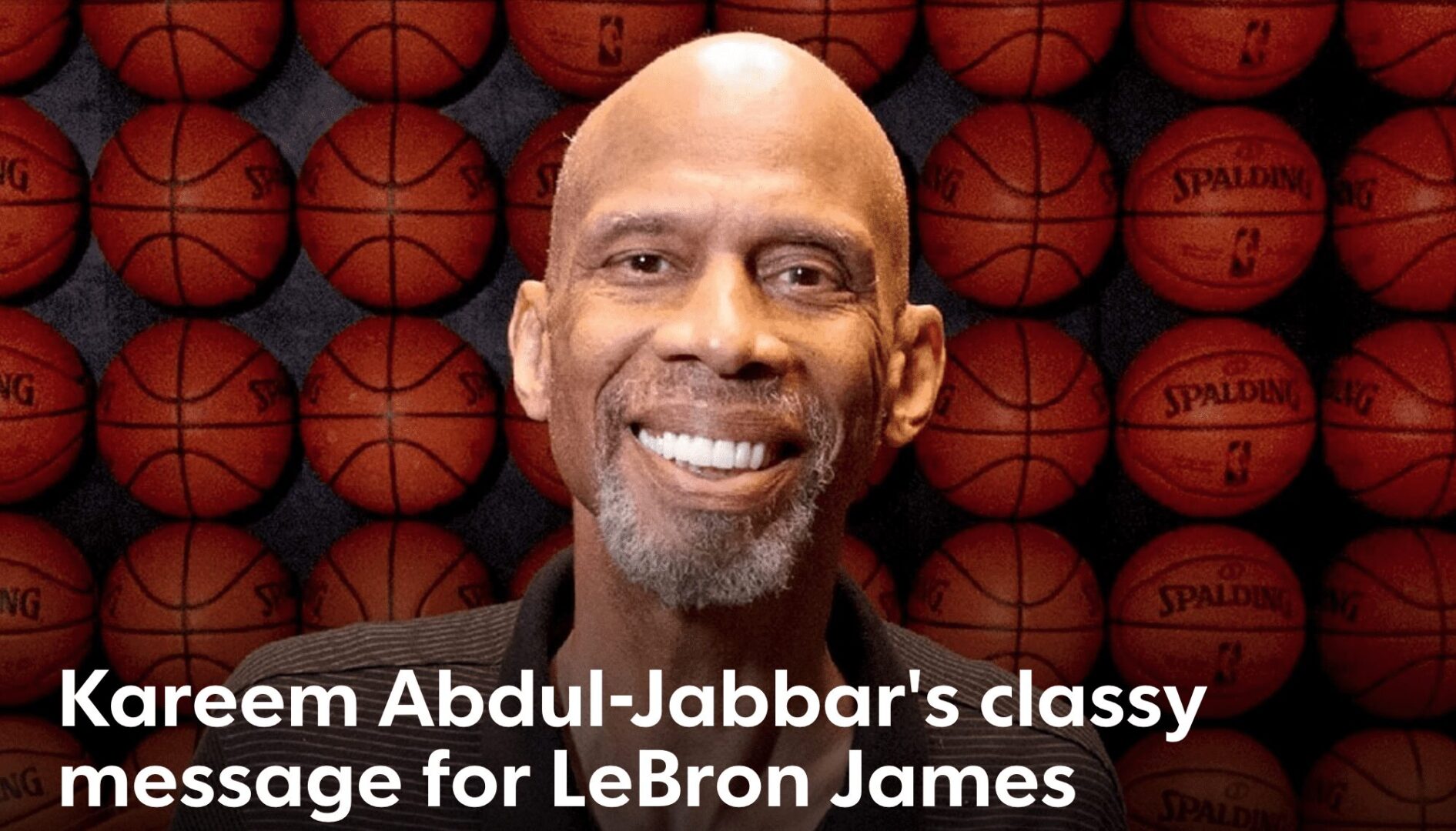 Kareem Abdul-Jabbar’s classy message for LeBron James - Iconomy